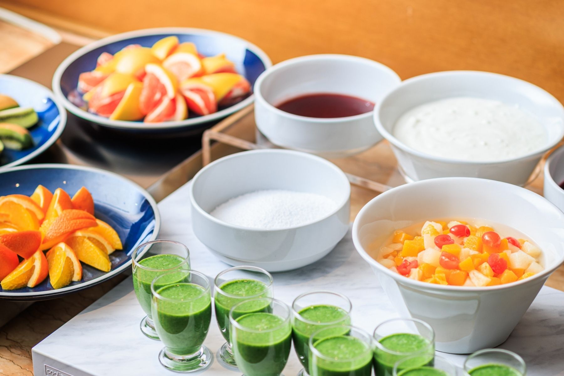 Breakfast ～A special morning awakened by the view and a feast ...