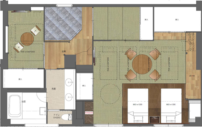 Main Building Japanese Room , Accommodation in Kawana Hotel