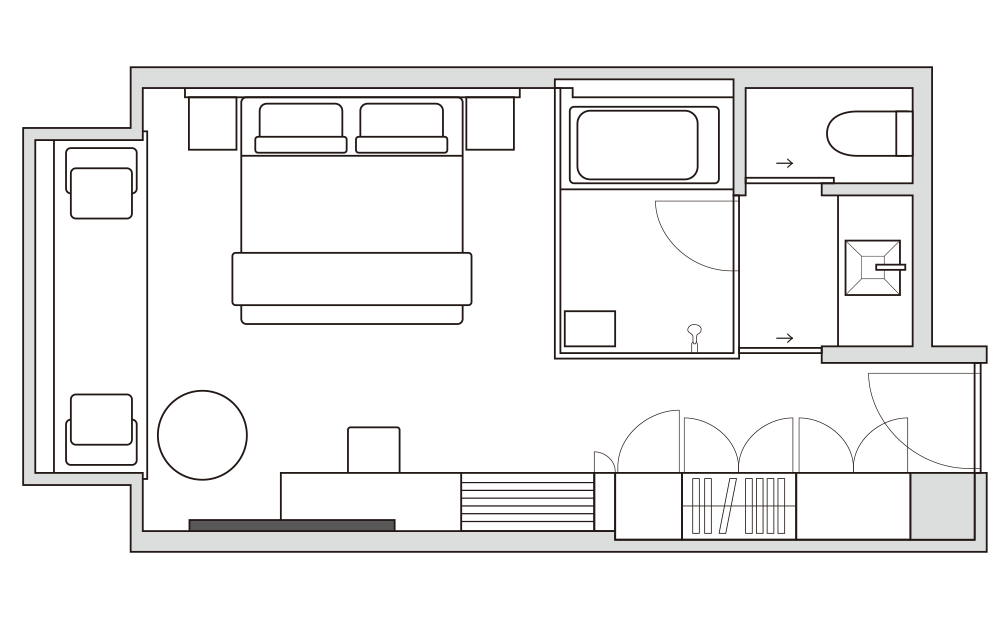 Guest Rooms and Suites - The Prince Gallery Tokyo Kioicho, a Luxury ...