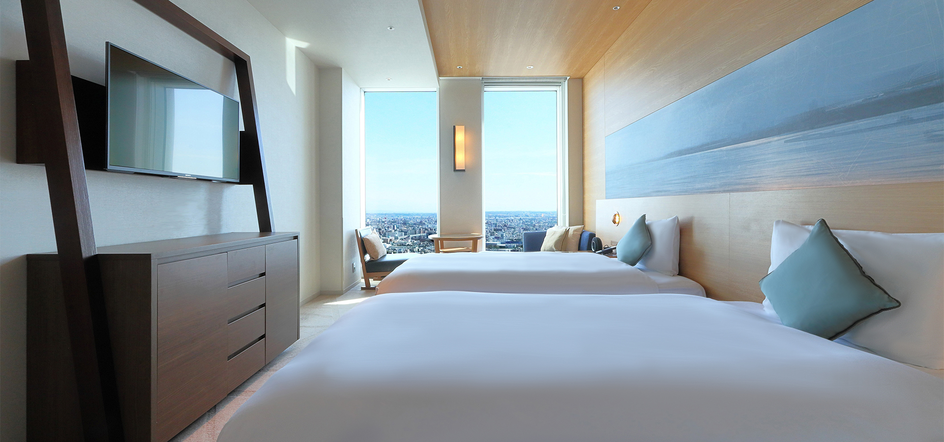 Superior Twin , Accommodation in Nagoya Prince Hotel Sky Tower