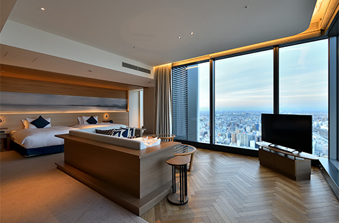 Universal Corner Twin , Accommodation in Nagoya Prince Hotel Sky Tower