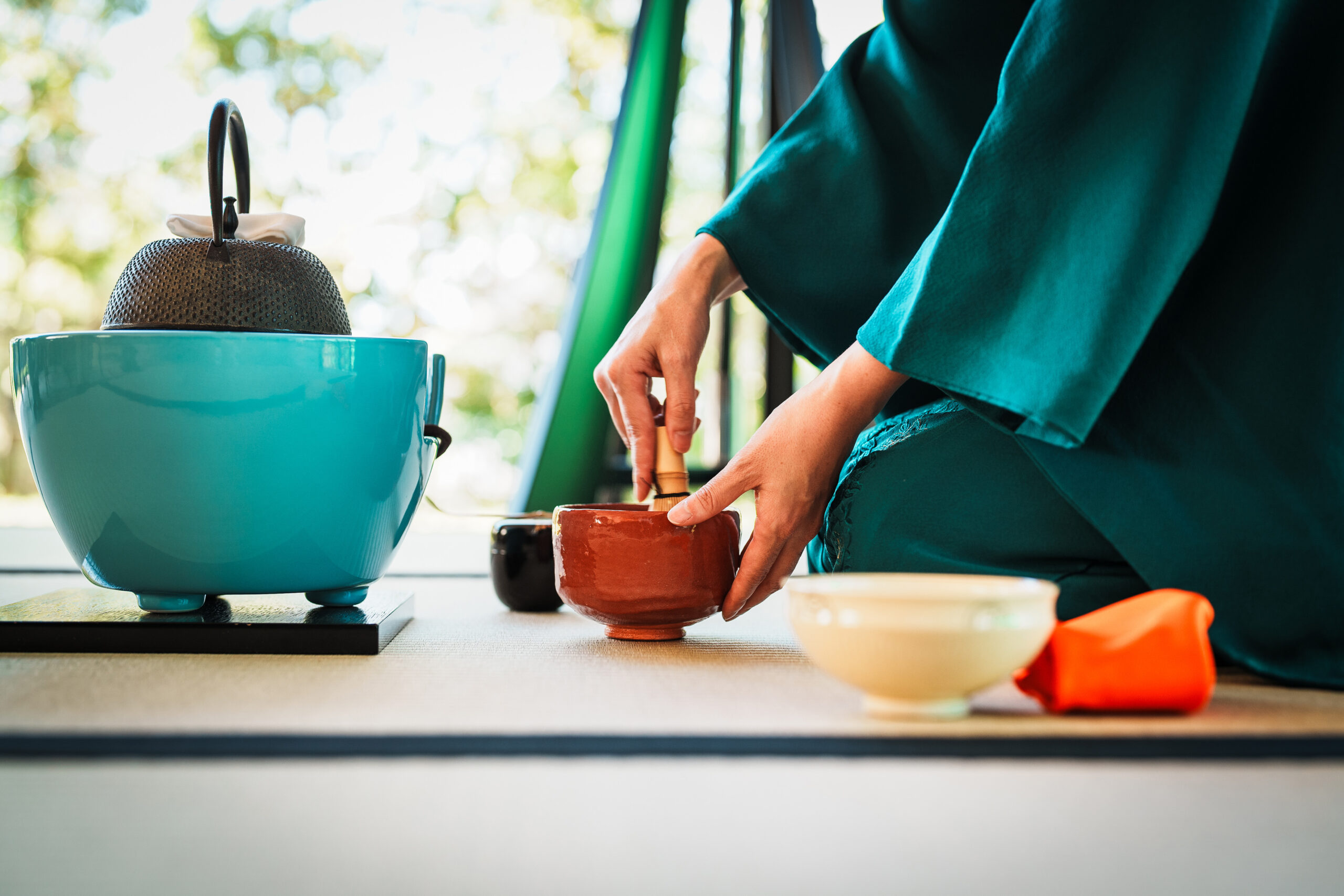 Tea Ceremony @guest lounge - Seiryu Kiyomizu