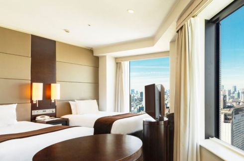 Premier Corner Twin Room (35th–37th Floors) Main Tower , Accommodation ...