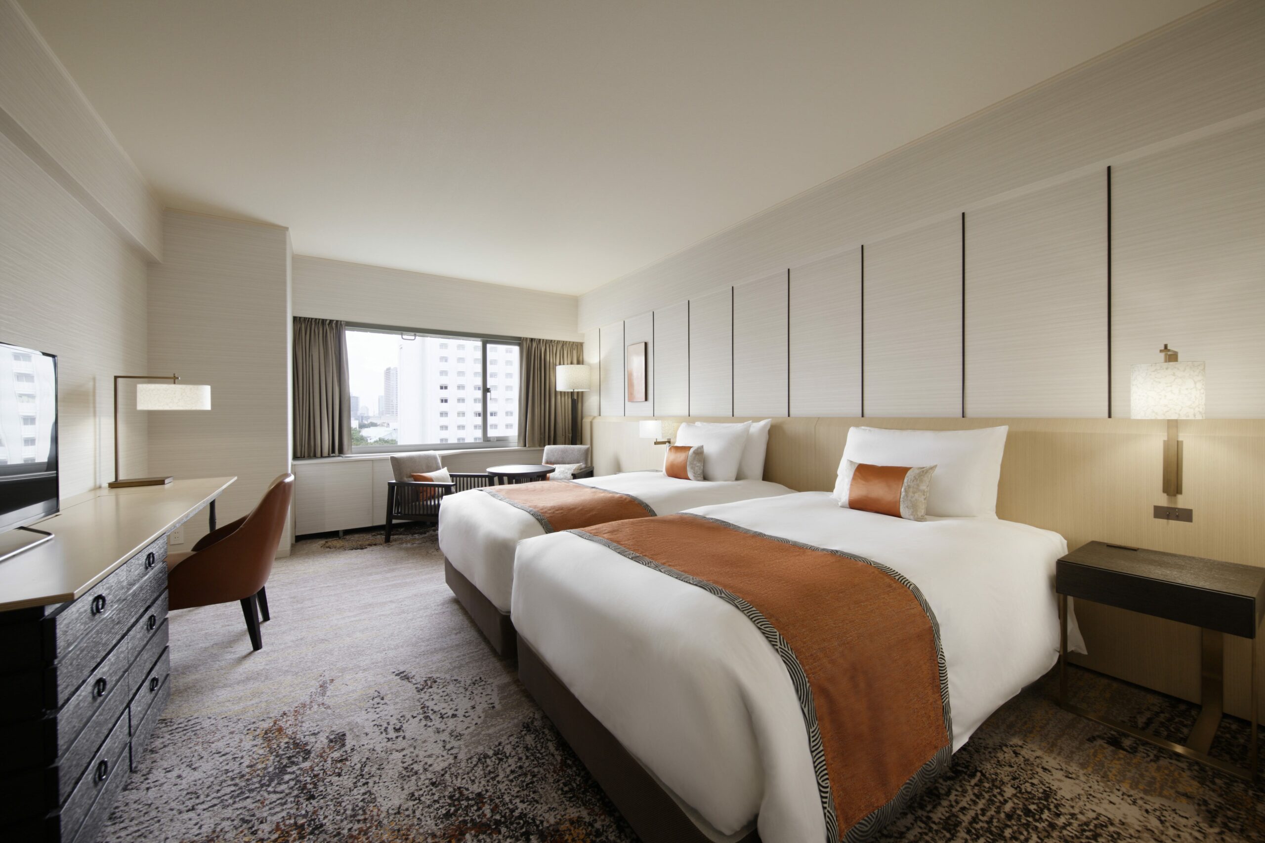 Club Deluxe Twin (Hollywood Type) , Accommodation in Grand Prince Hotel ...