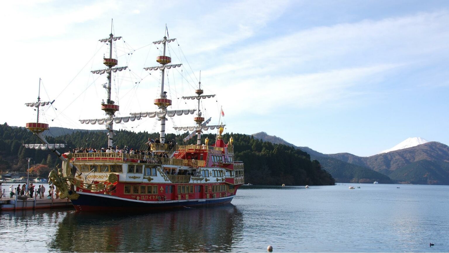 Hakone Pirate Ship Cruise - The Prince Hakone Lake Ashinoko