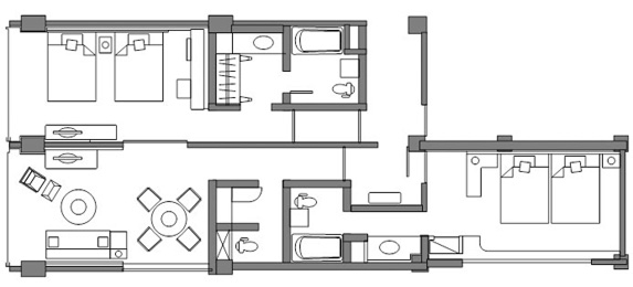 The Prince Suite , Accommodation in The Prince Karuizawa