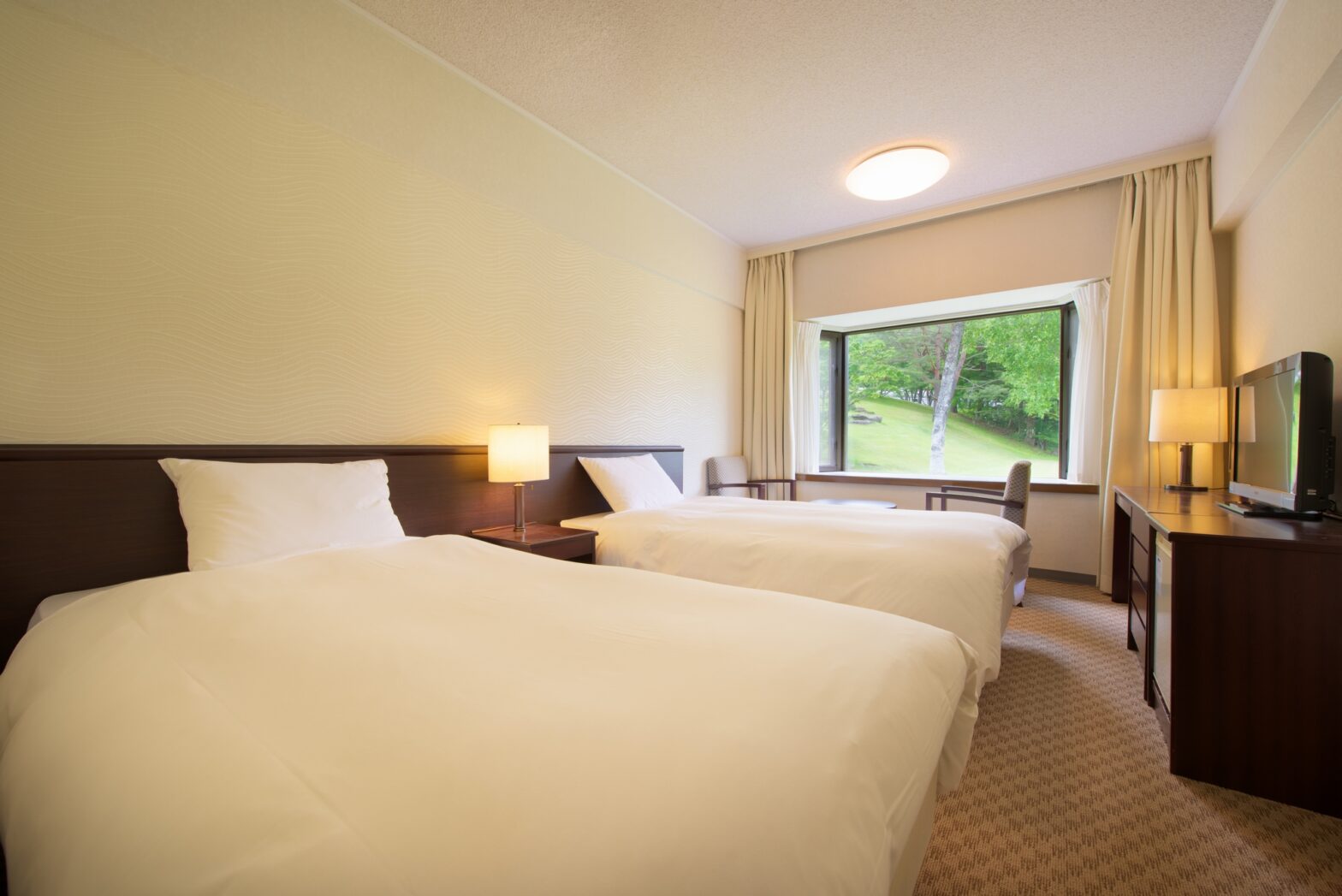 Lake-side Twin Room , Accommodation in Towada Prince Hotel