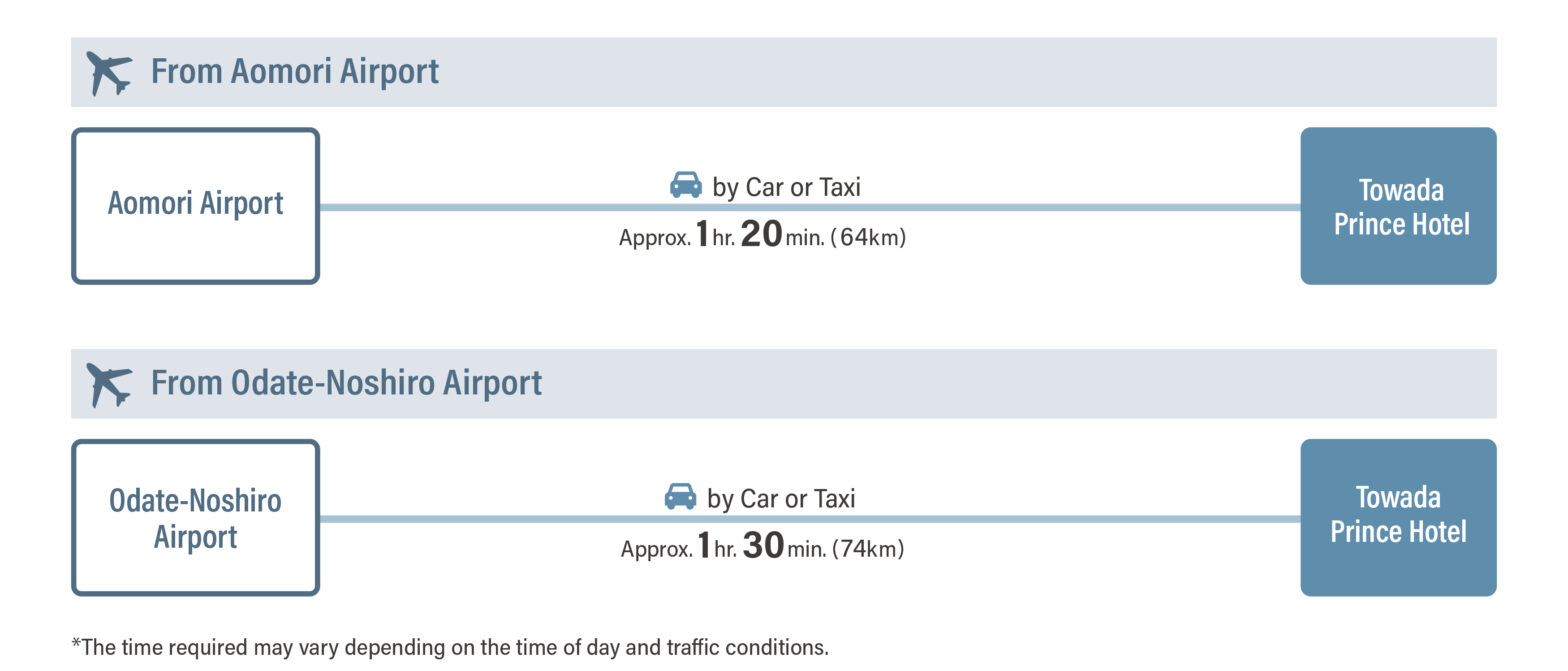 Map & Direction - Towada Prince Hotel - Official website