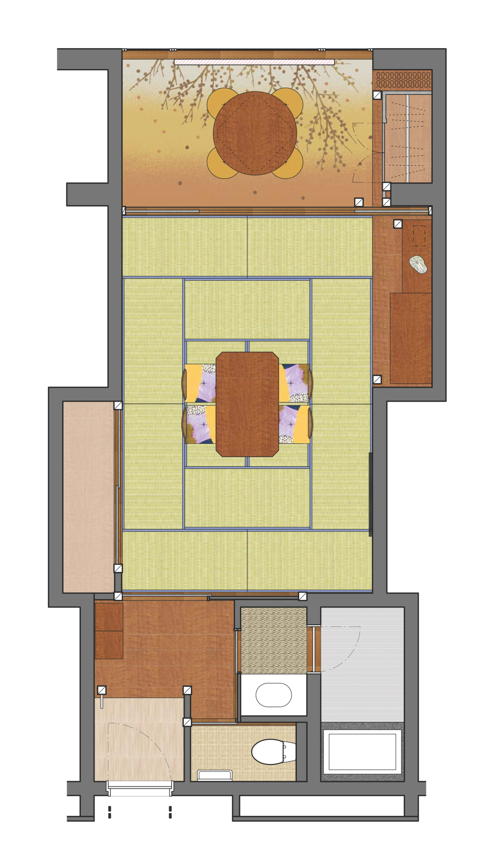 Japanese Room , Accommodation in Hakone Yunohana Prince Hotel